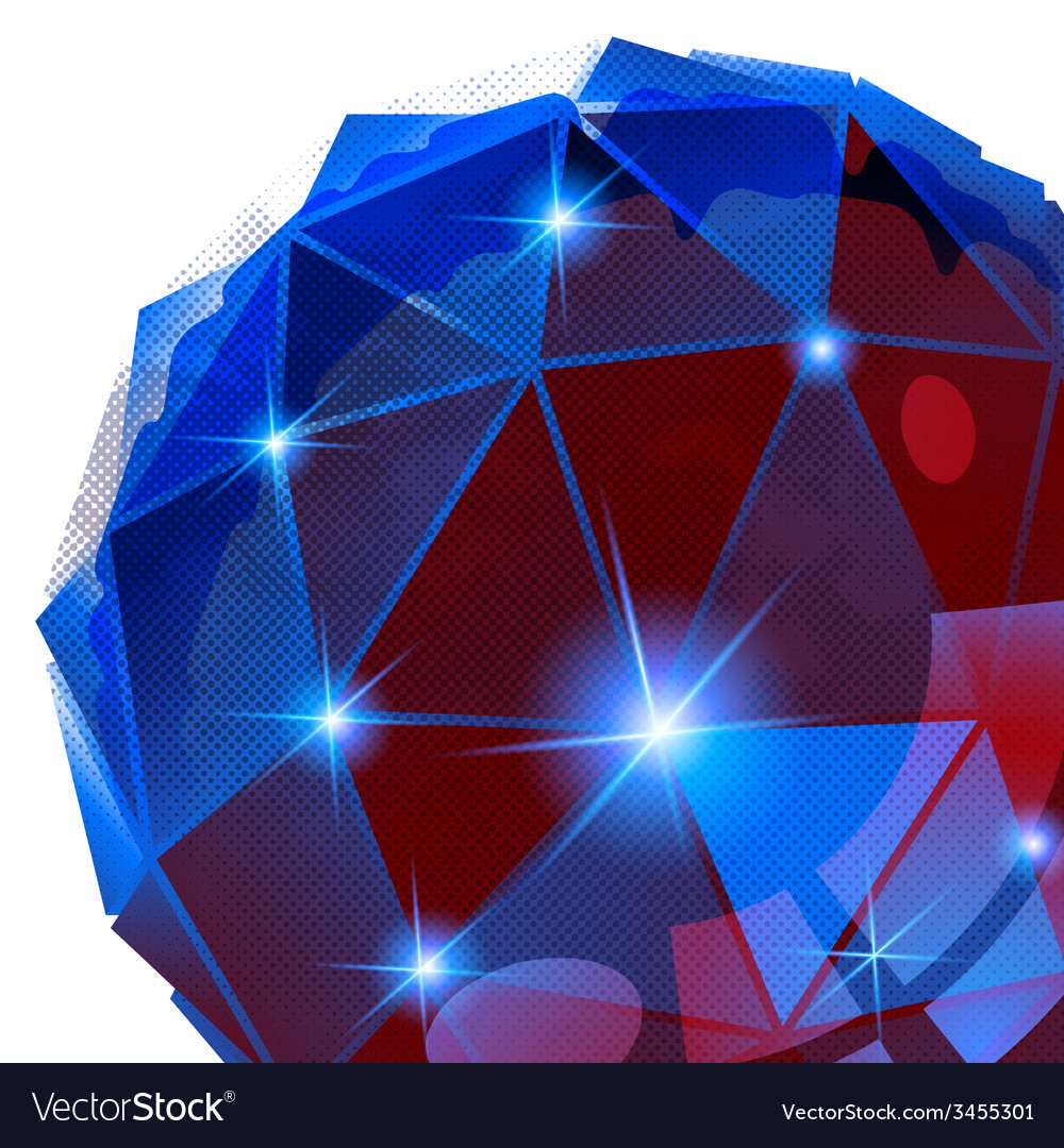 Plastic pixilated background dimensional Vector Image