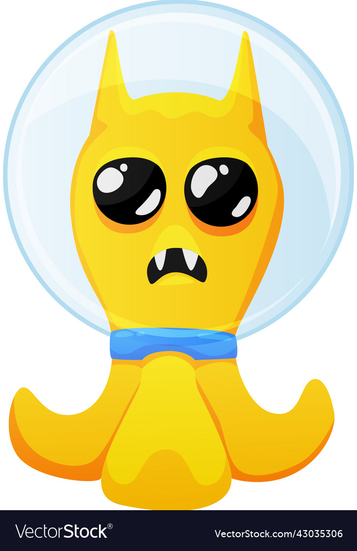 Cartoon alien Royalty Free Vector Image - VectorStock