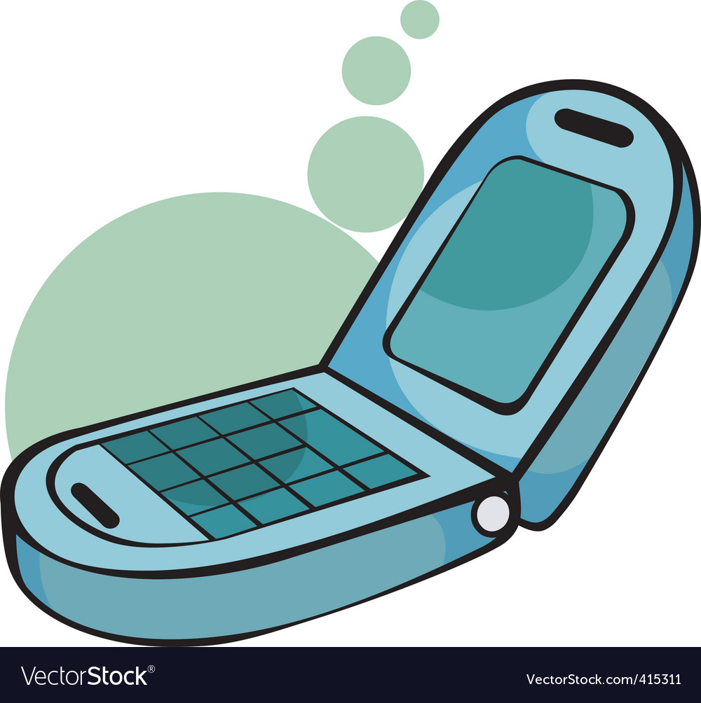 Mobile phone Royalty Free Vector Image - VectorStock