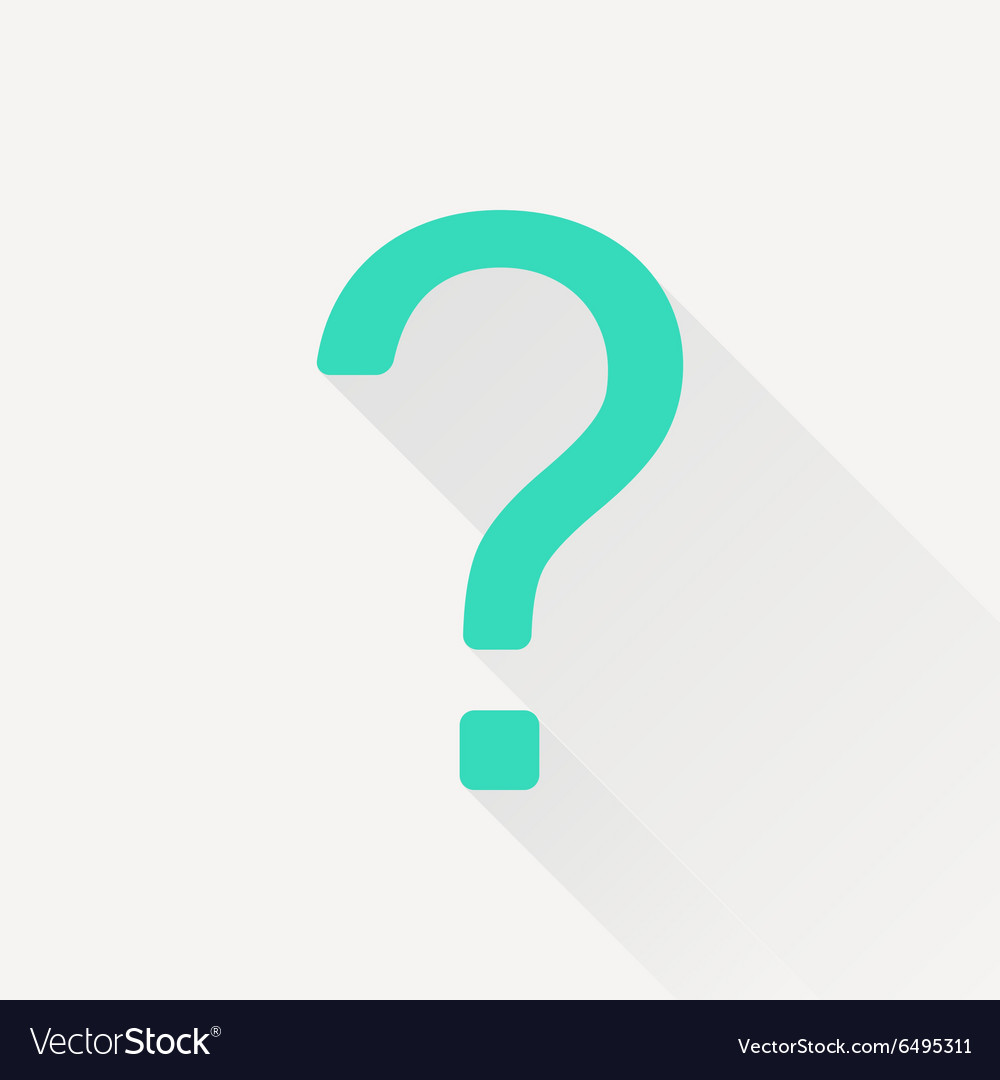 Question mark icon Royalty Free Vector Image - VectorStock