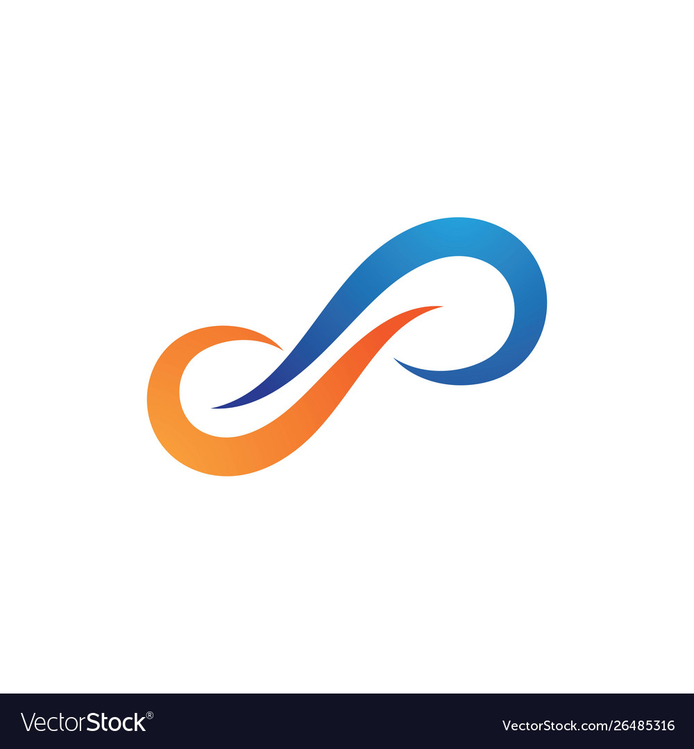 Infinity design Royalty Free Vector Image - VectorStock