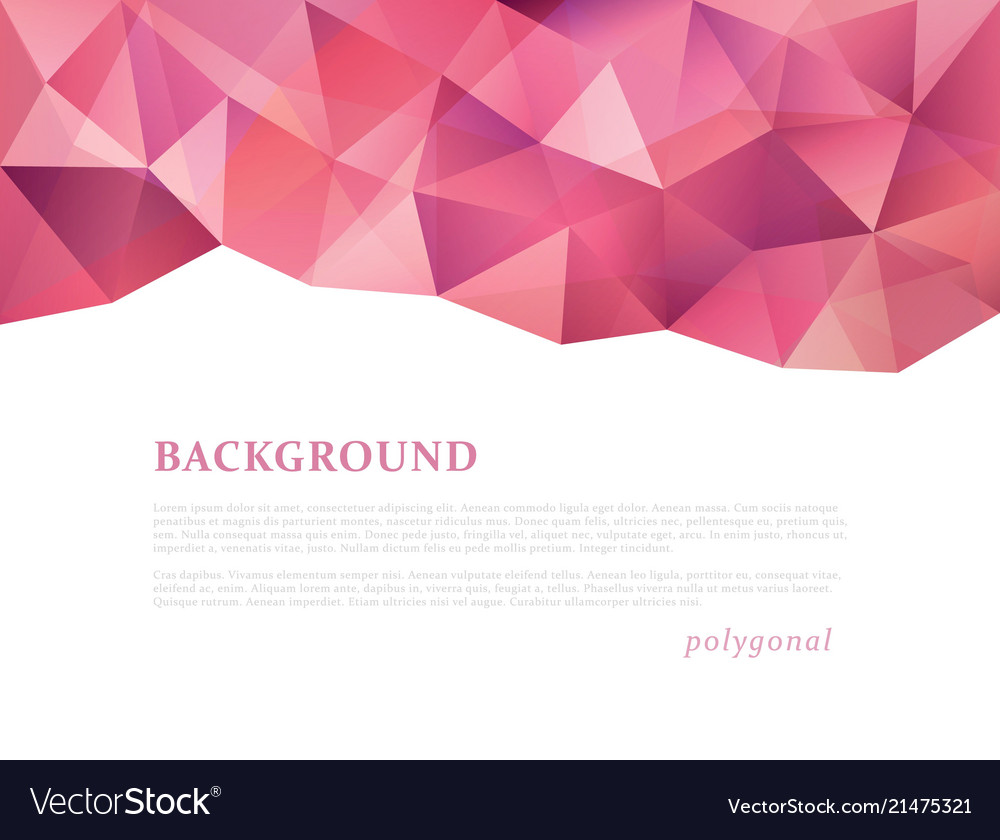 Abstract triangular banner Royalty Free Vector Image