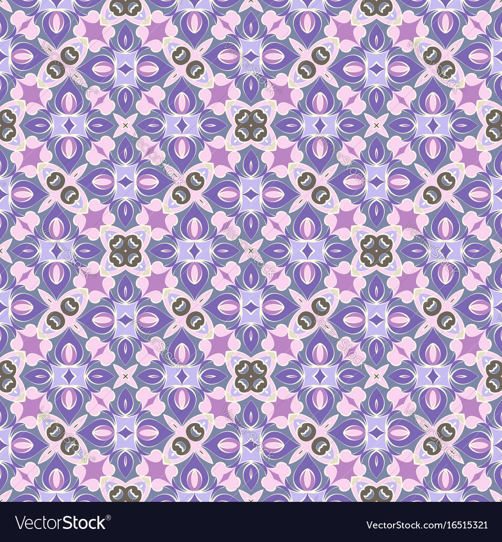 Blue and pink seamless pattern Royalty Free Vector Image