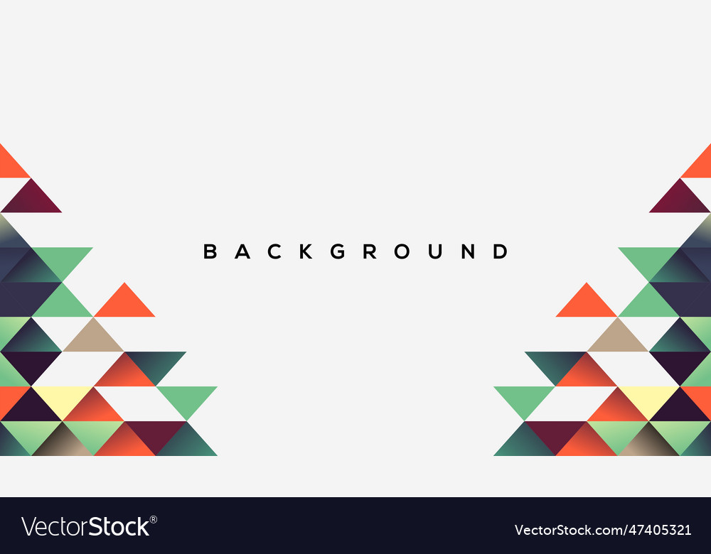 Geometric gradient background abstract designweb Vector Image