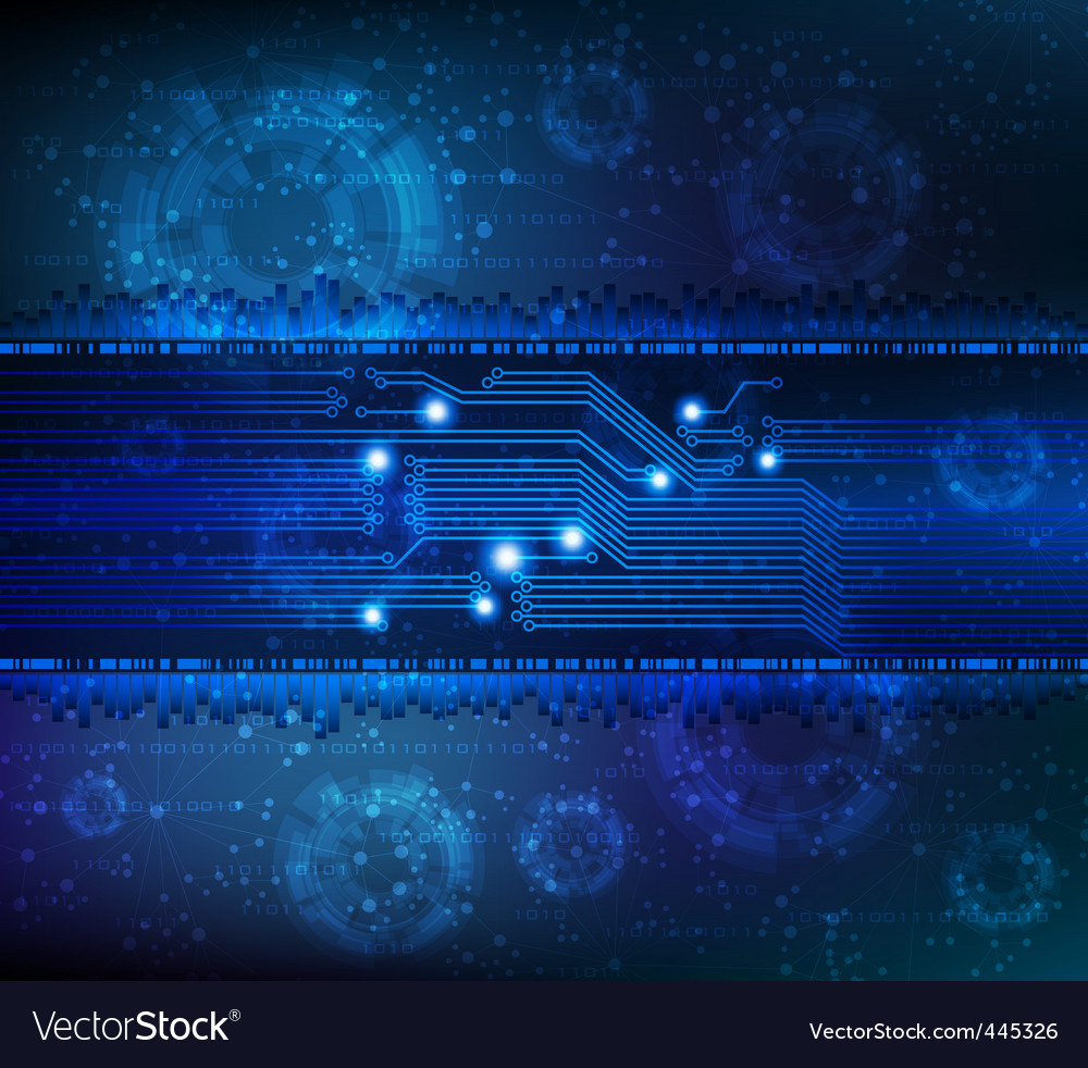 Abstract technology theme background Royalty Free Vector