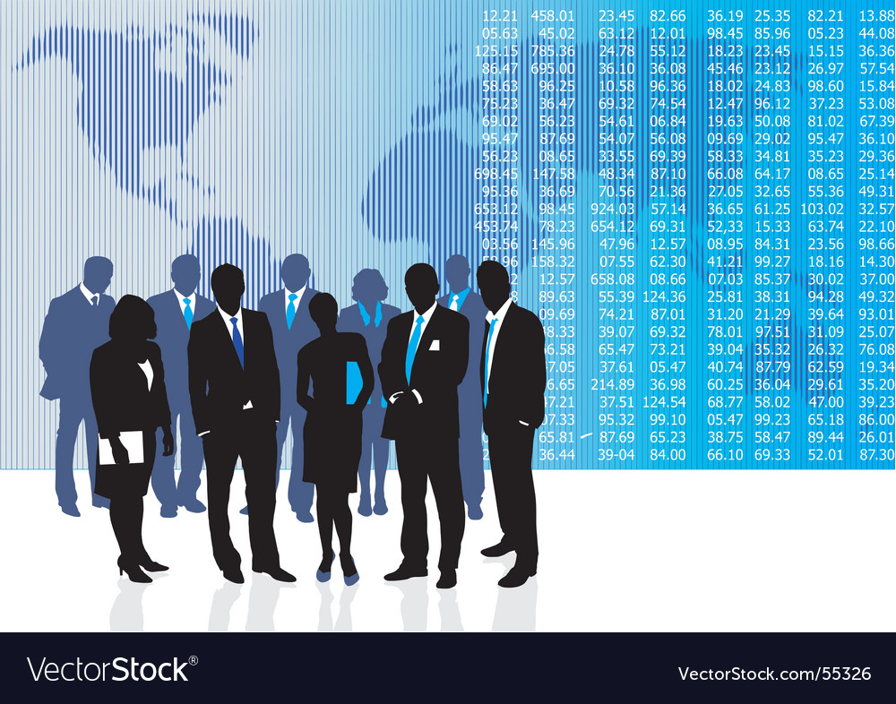 Business people Royalty Free Vector Image - VectorStock