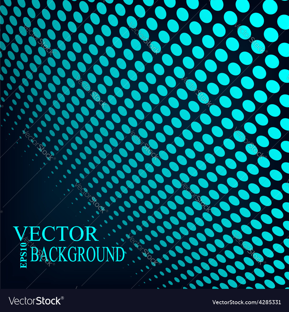 Abstract dotted background Royalty Free Vector Image
