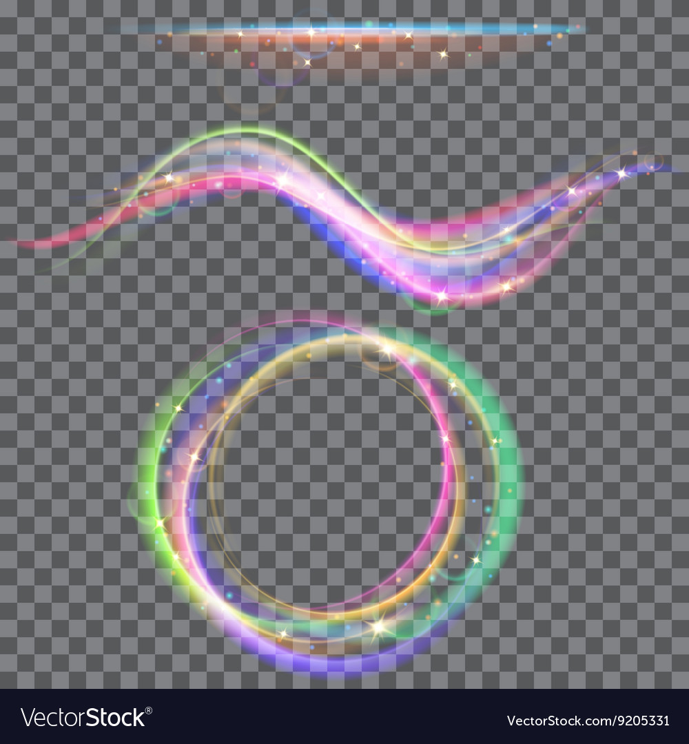 Light effects Royalty Free Vector Image - VectorStock