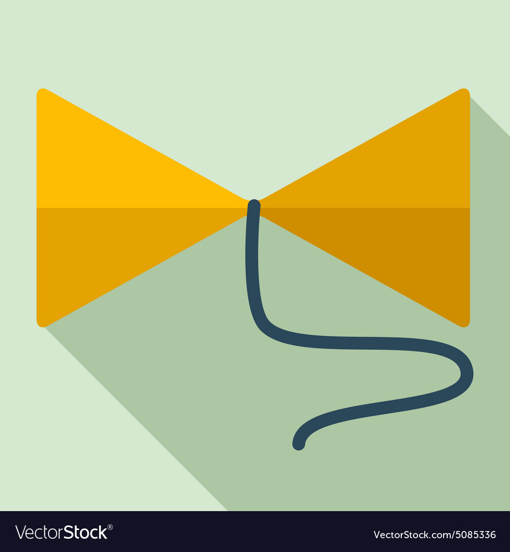 Bow on string Royalty Free Vector Image - VectorStock