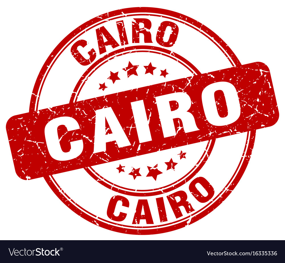 Cairo stamp Royalty Free Vector Image - VectorStock
