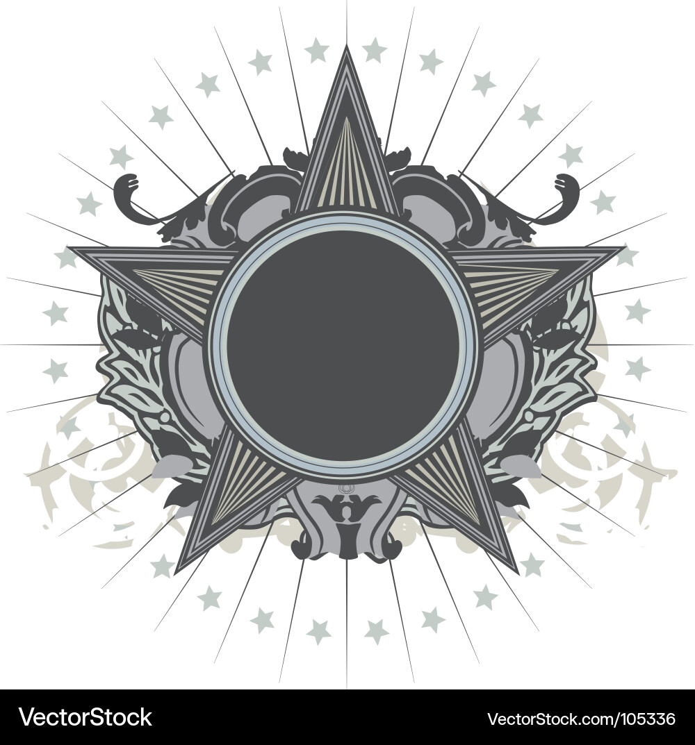 Insignia Royalty Free Vector Image - VectorStock
