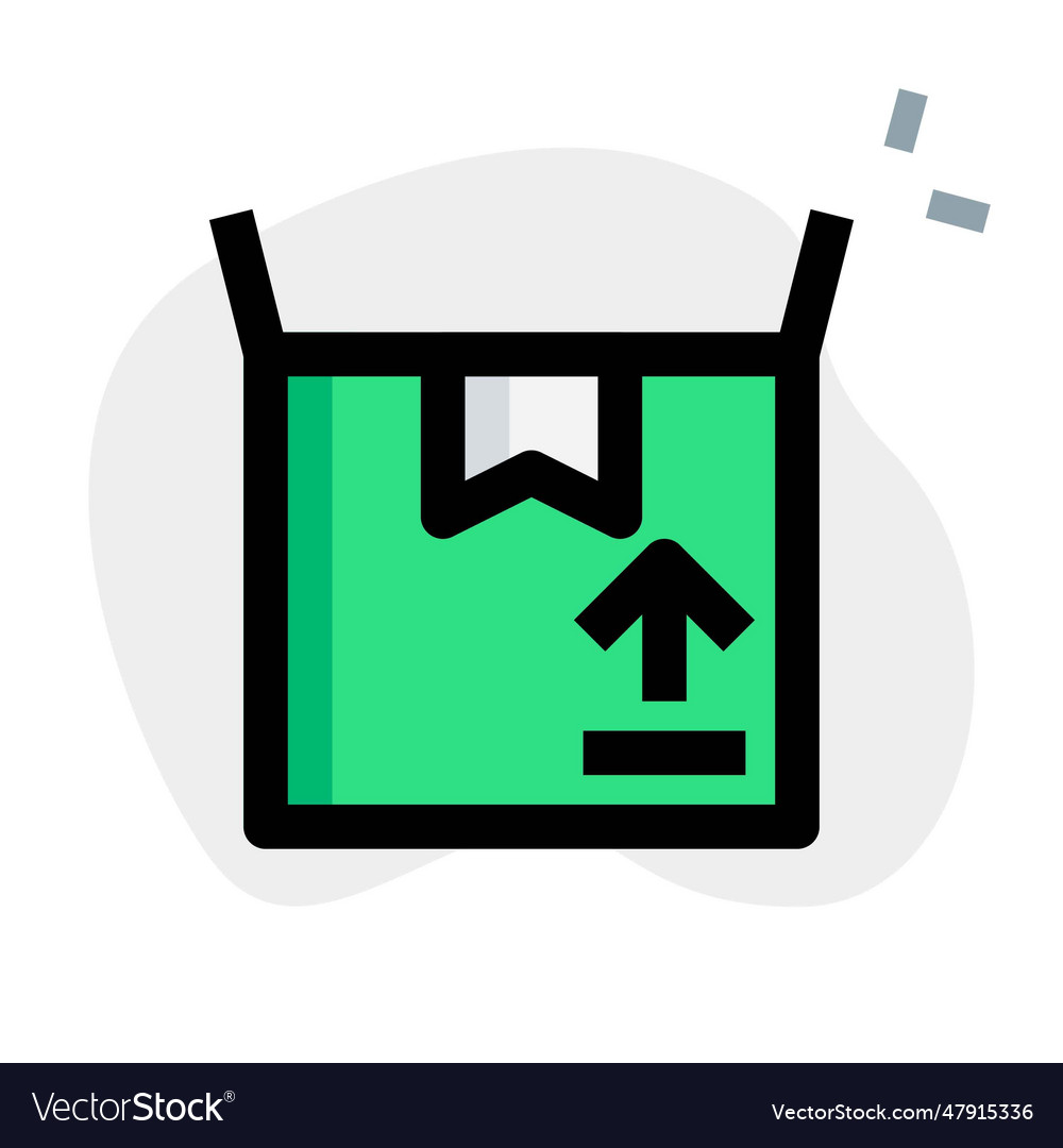 Packaged box unboxed to reveal contents Royalty Free Vector Packaged box unboxed to reveal contents Royalty Free Vector