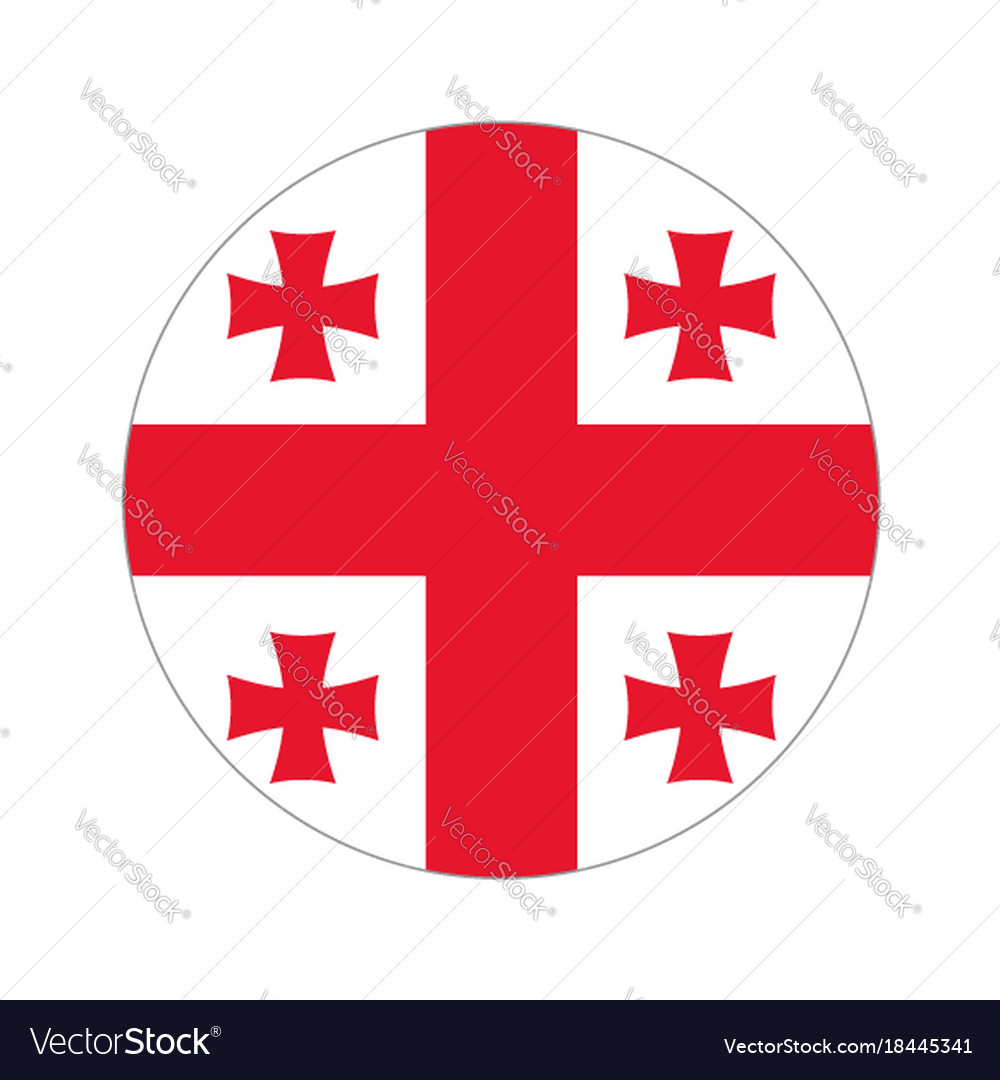 Circular world flag Royalty Free Vector Image - VectorStock