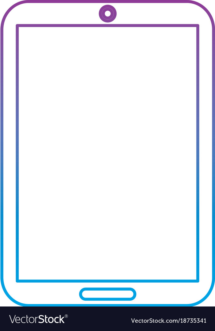 Device technology tablet computer gadget Vector Image