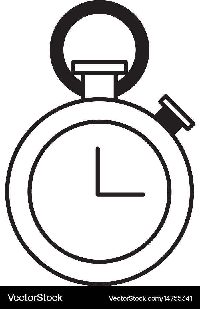 Sport timer clock Royalty Free Vector Image - VectorStock