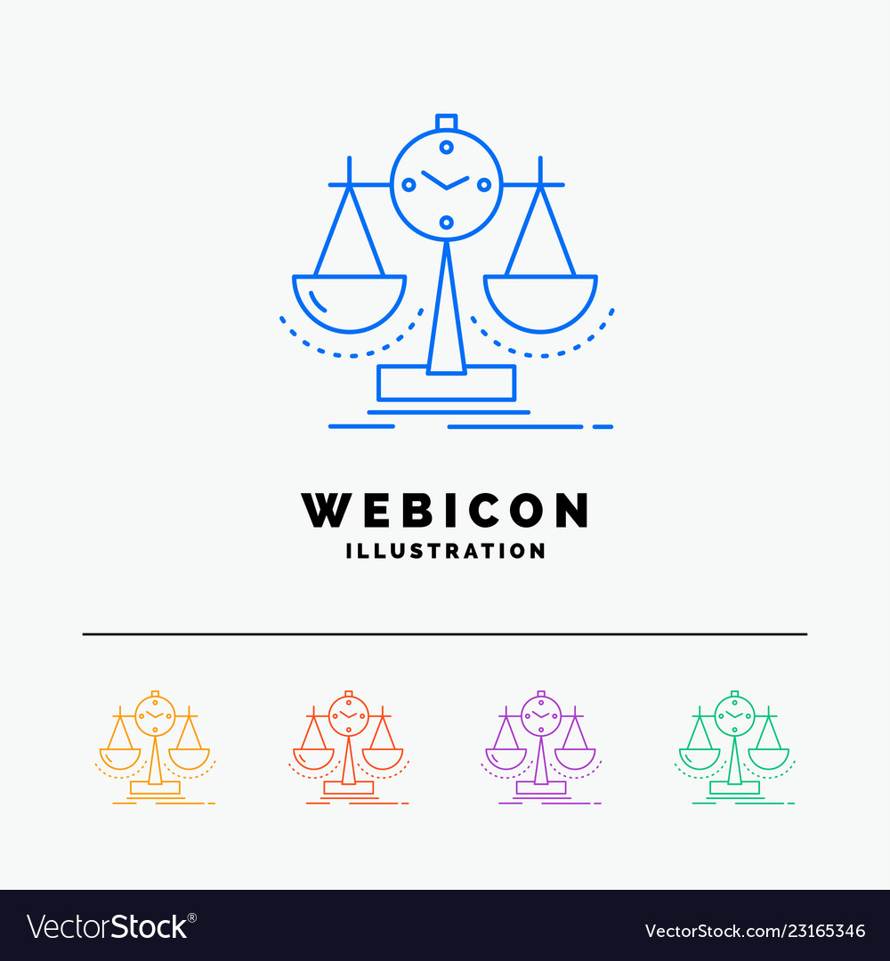 Balanced management measure scorecard strategy 5 Vector Image Balanced management measure scorecard strategy 5 Vector Image