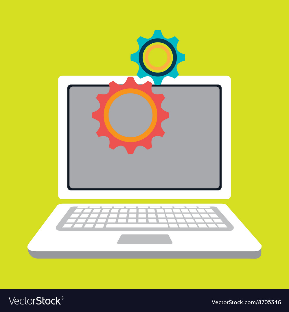 Computer technology design Royalty Free Vector Image