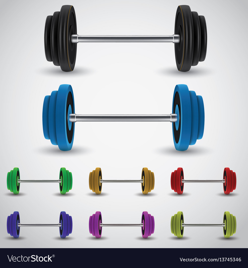 Weights Royalty Free Vector Image - VectorStock
