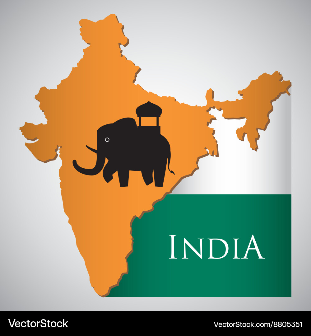India design culture icon isolated Royalty Free Vector Image