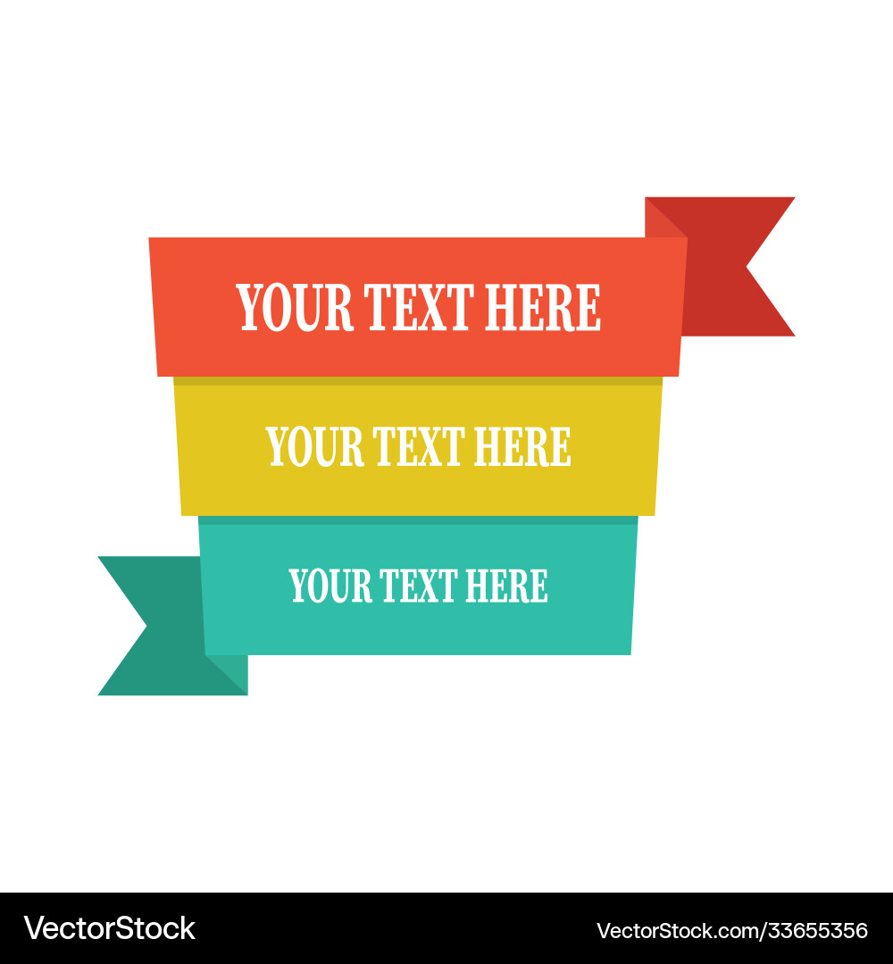 Navigation banner infographics and three Vector Image