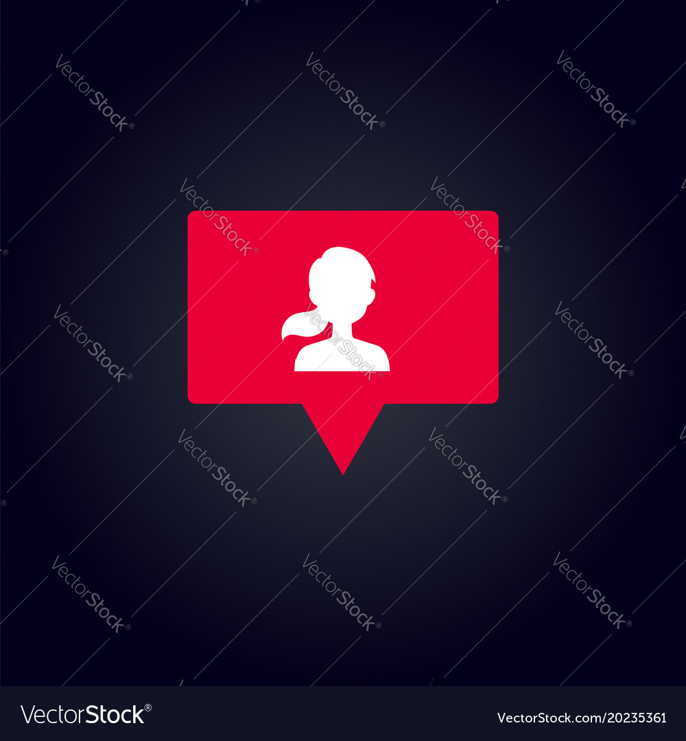 Counter notification icon Royalty Free Vector Image