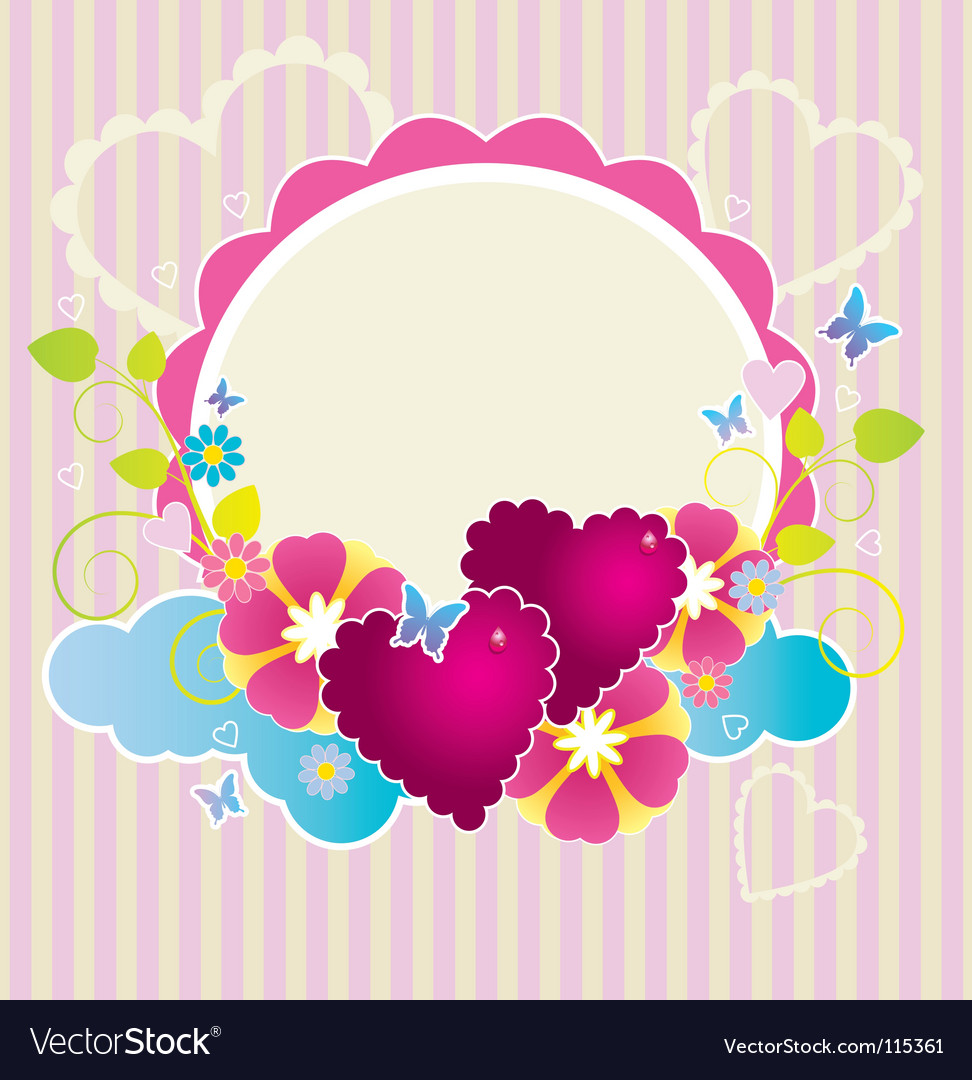 Funky frame Royalty Free Vector Image - VectorStock