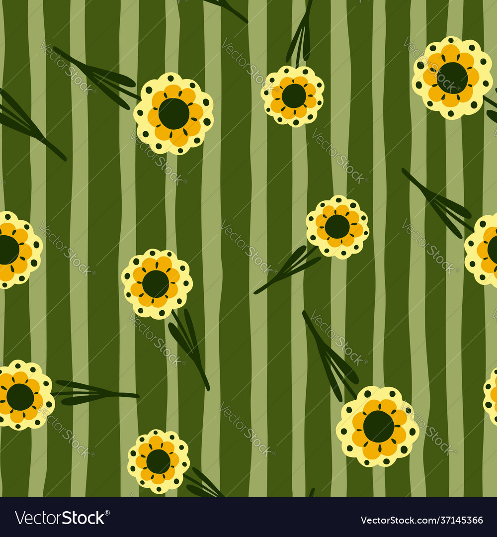 Random creative style seamless pattern Royalty Free Vector