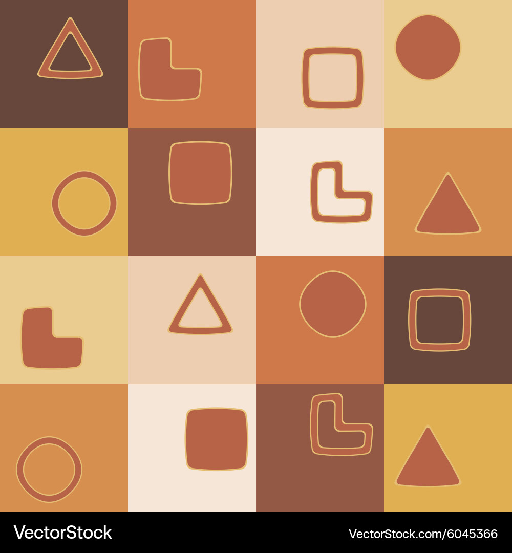 Seamless background with aspects of socionics Vector Image