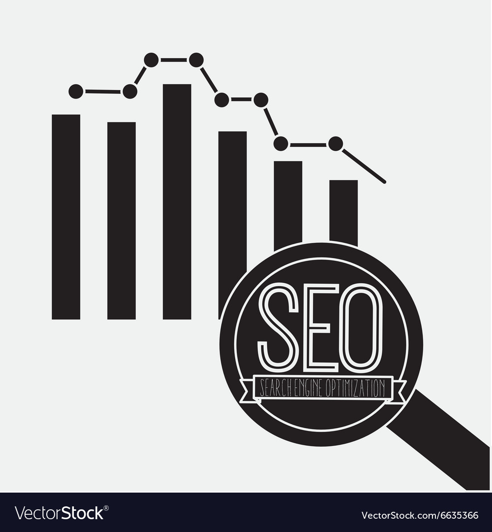 Searching engine optimization Royalty Free Vector Image
