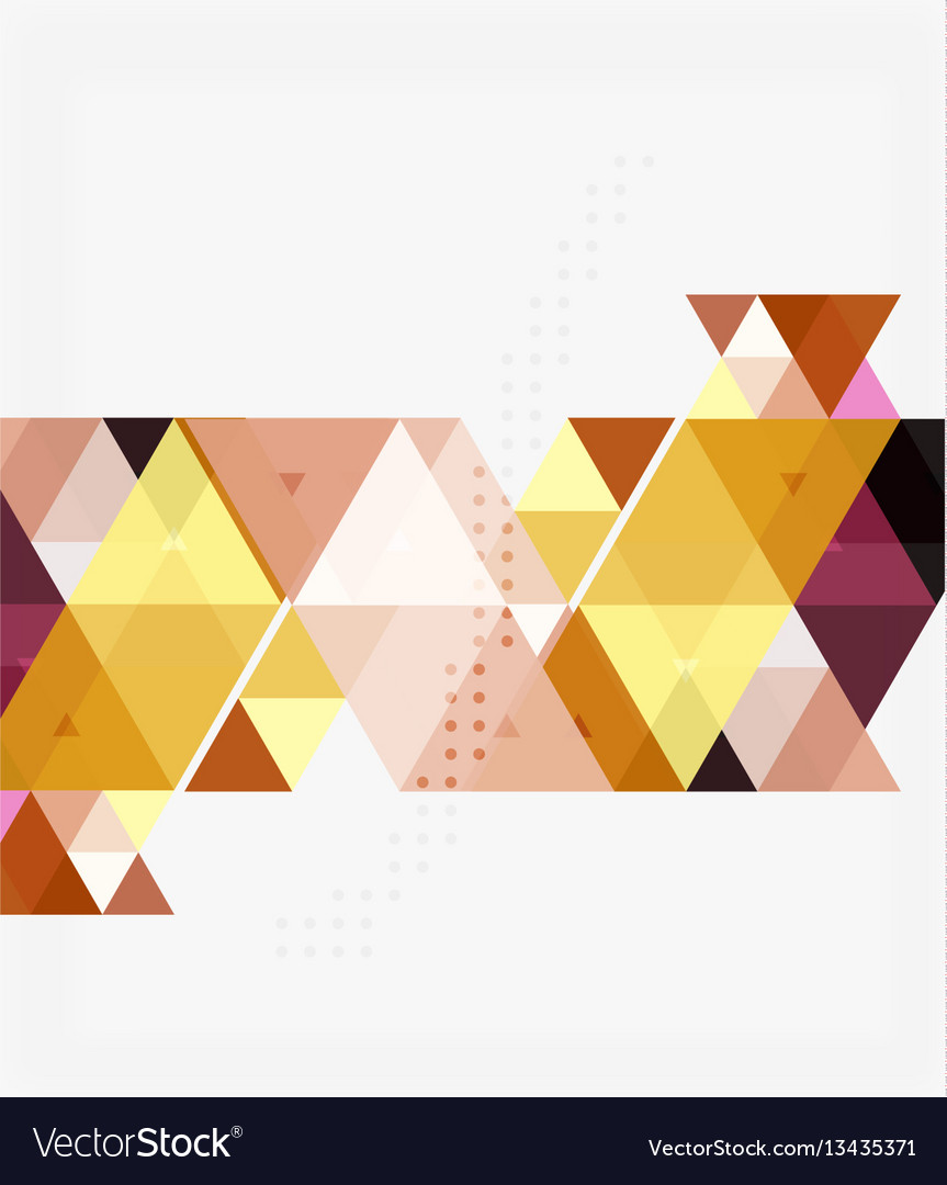 Modern geometry background Royalty Free Vector Image