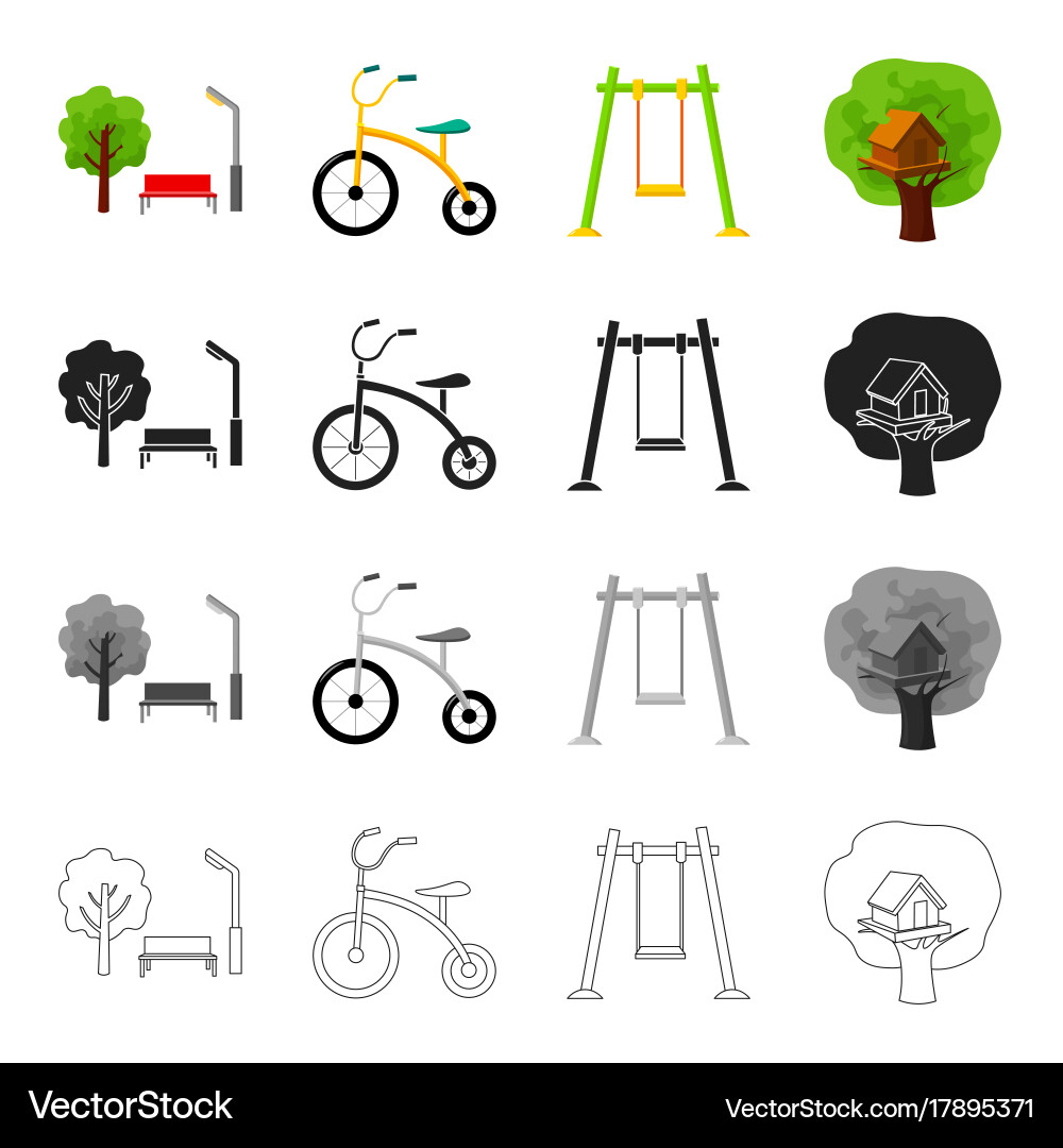 Nature recreation entertainment and other web Vector Image