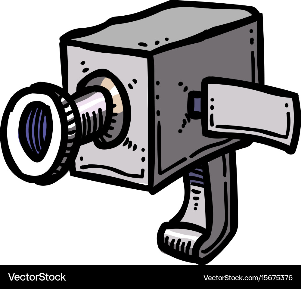 Cartoon image of camera icon camera symbol Vector Image