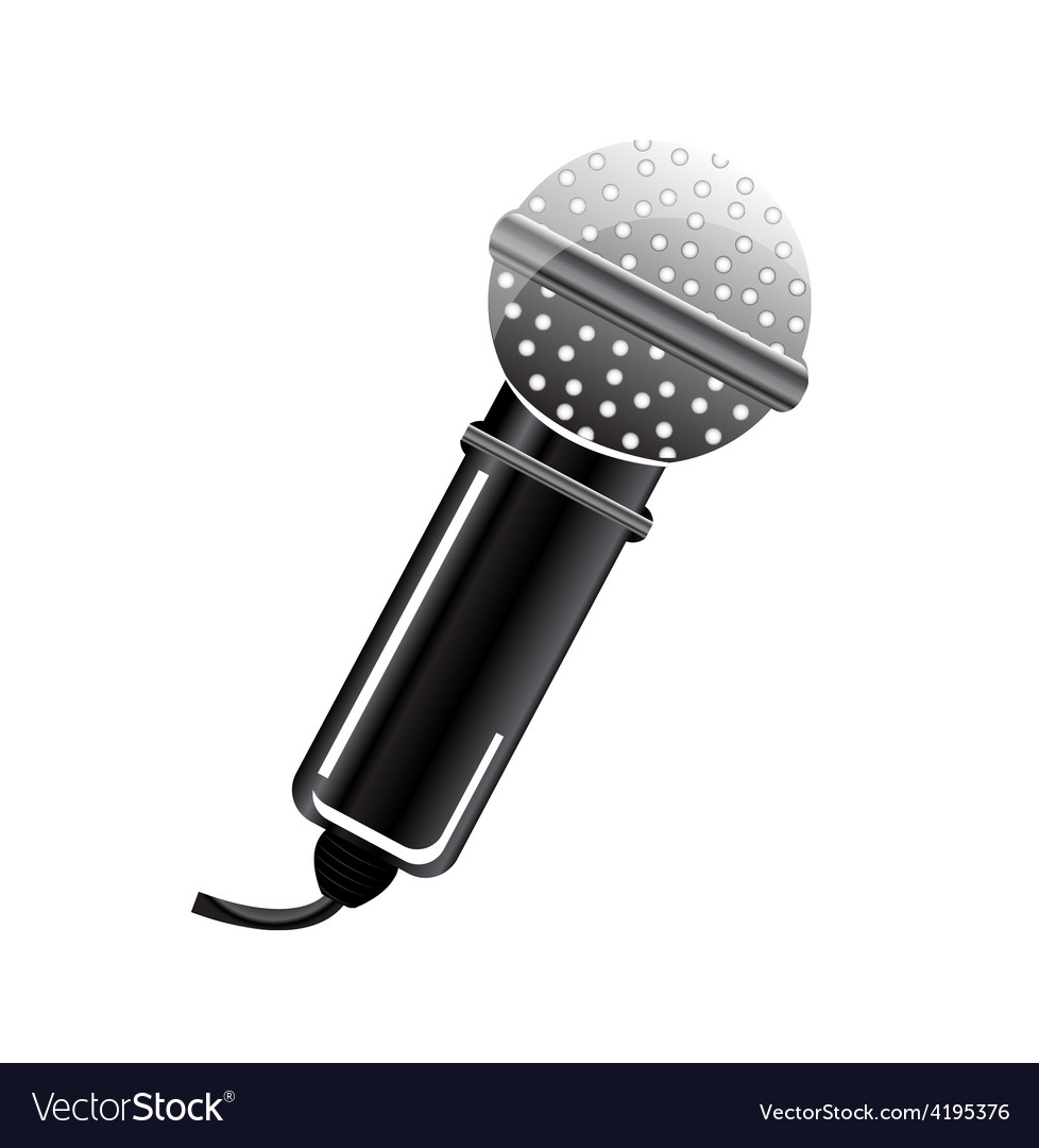 Microphone Royalty Free Vector Image - VectorStock