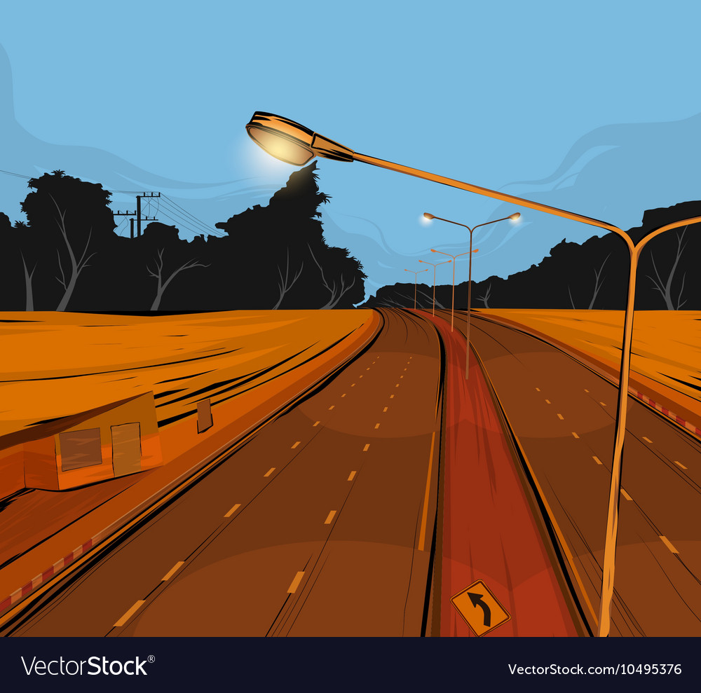 Underpass Royalty Free Vector Image - VectorStock