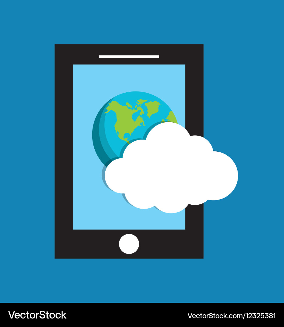 Cloud Computing Technology Royalty Free Vector Image