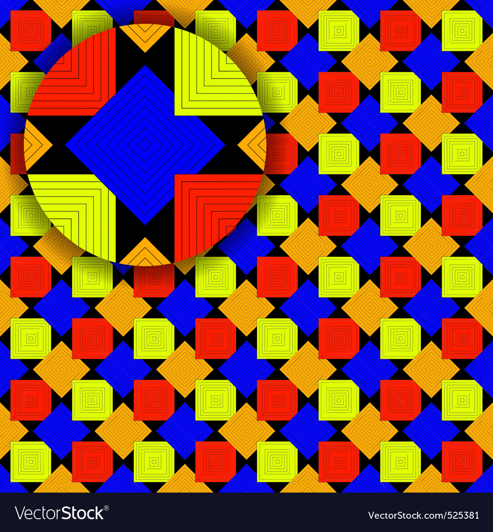 Squares pattern Royalty Free Vector Image - VectorStock