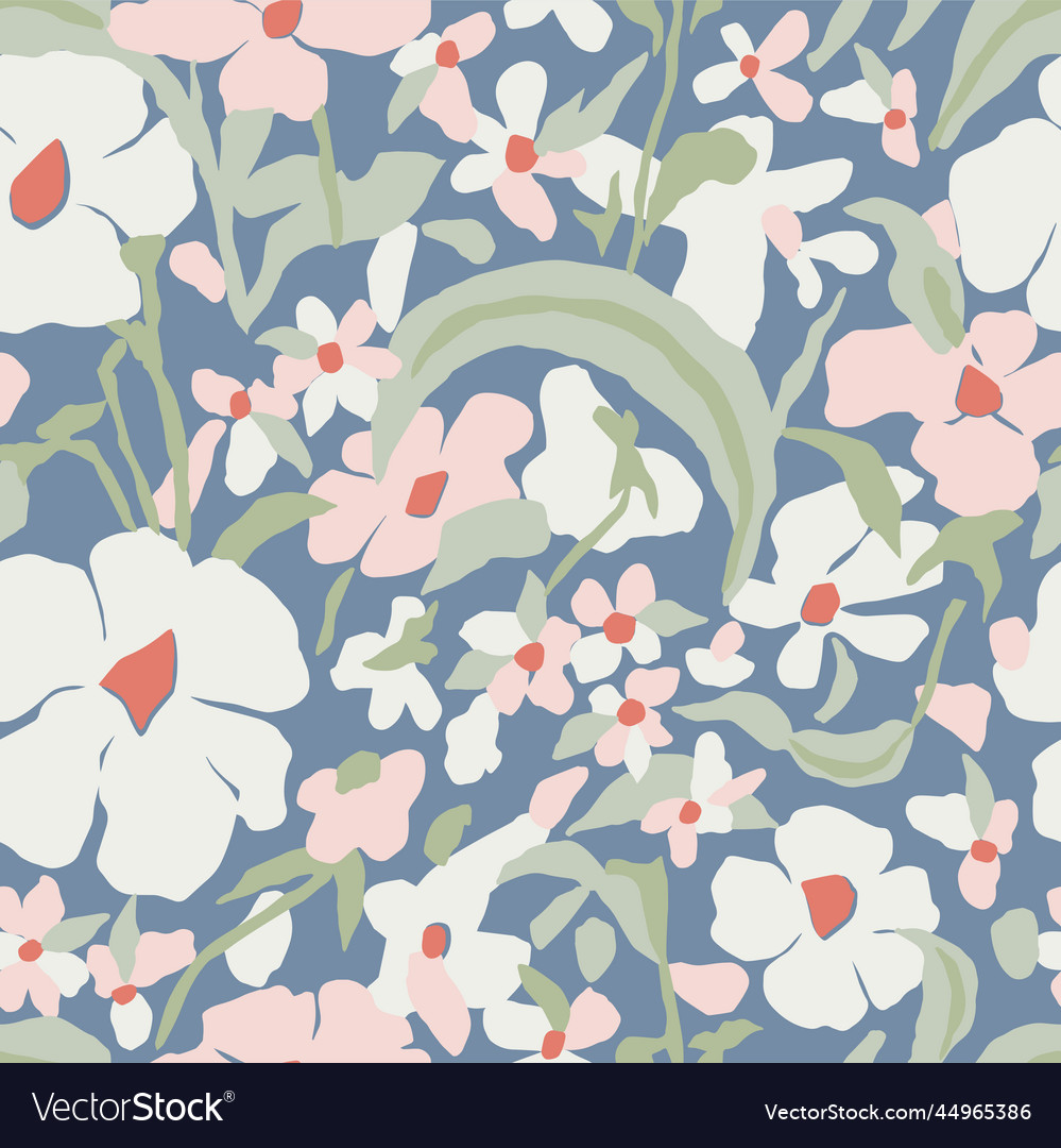 Scandinavian simple modern shape pattern Vector Image