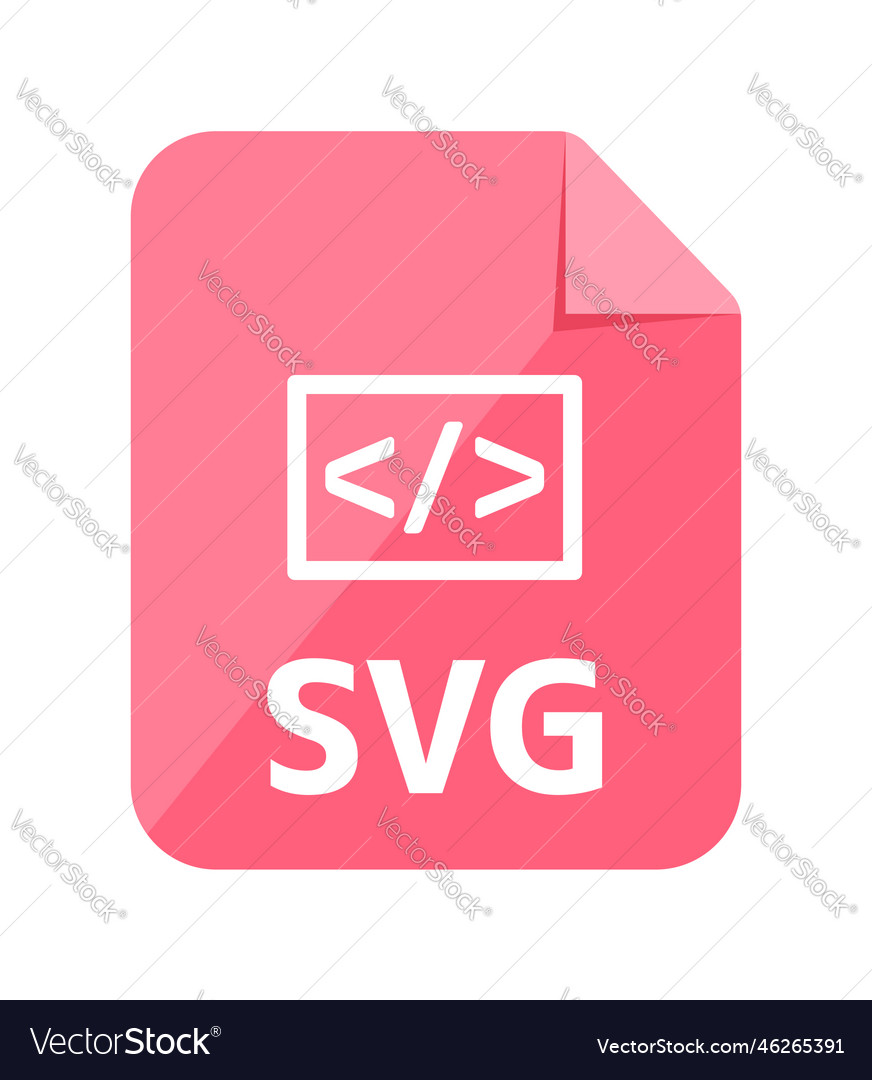 File formats icon svg Royalty Free Vector Image