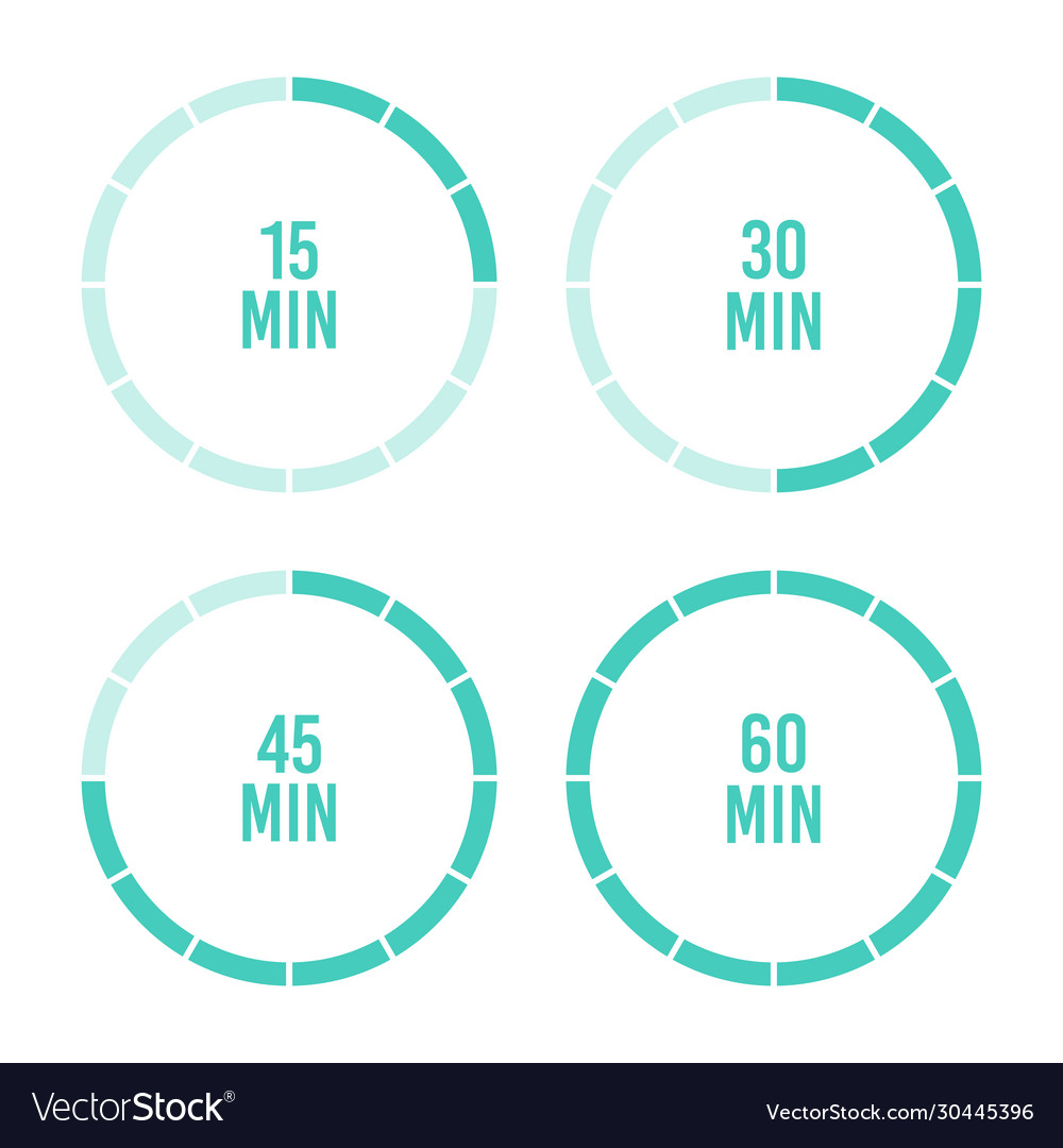 Hour timer Royalty Free Vector Image - VectorStock