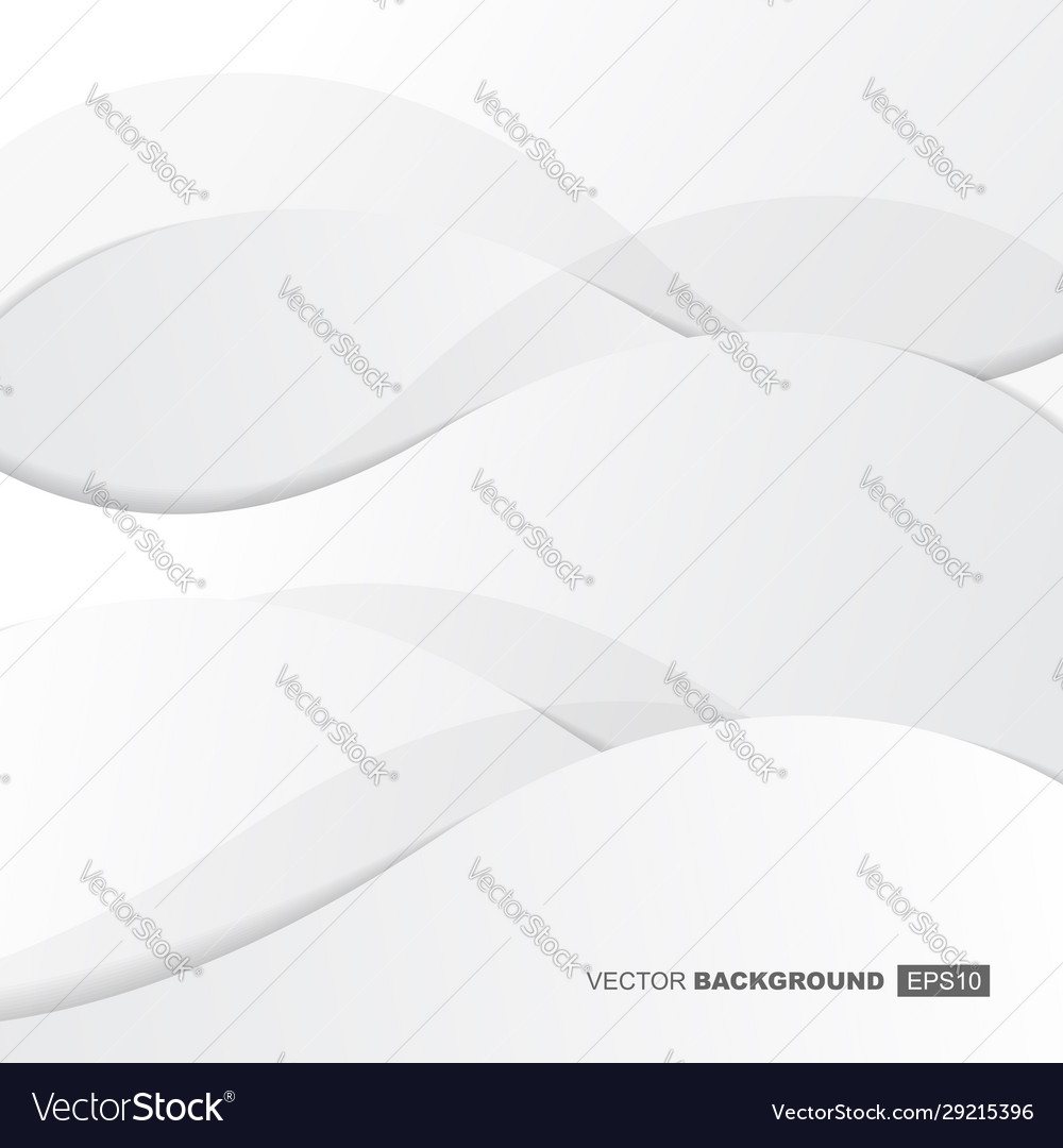 White modern fluid background composition Vector Image White modern fluid background composition Vector Image
