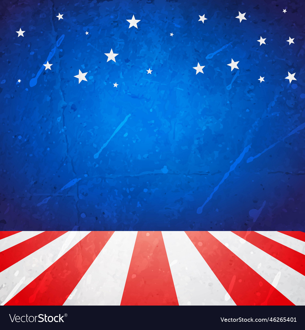 American background with space for your text Vector Image