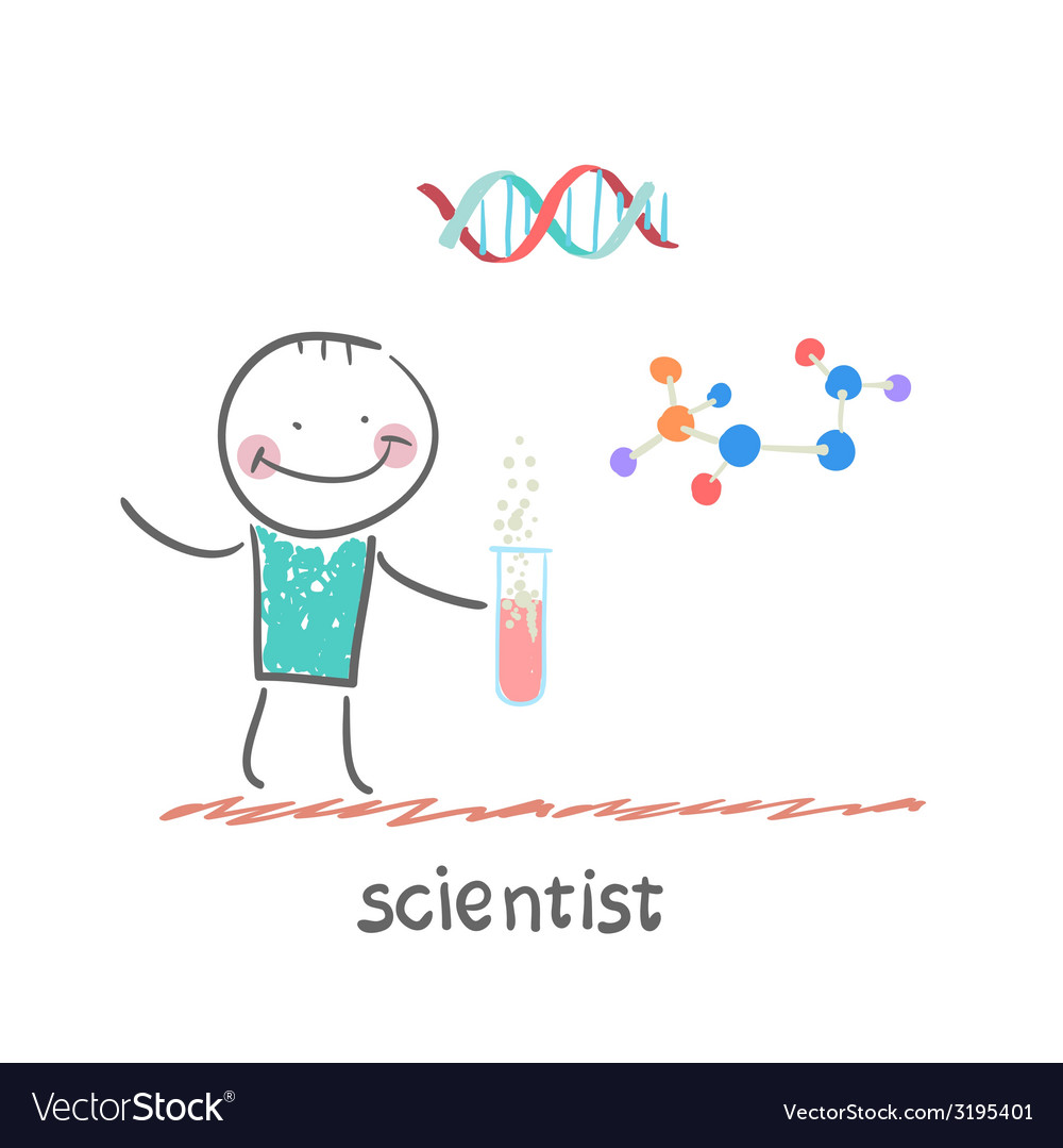 Scientist Royalty Free Vector Image - VectorStock