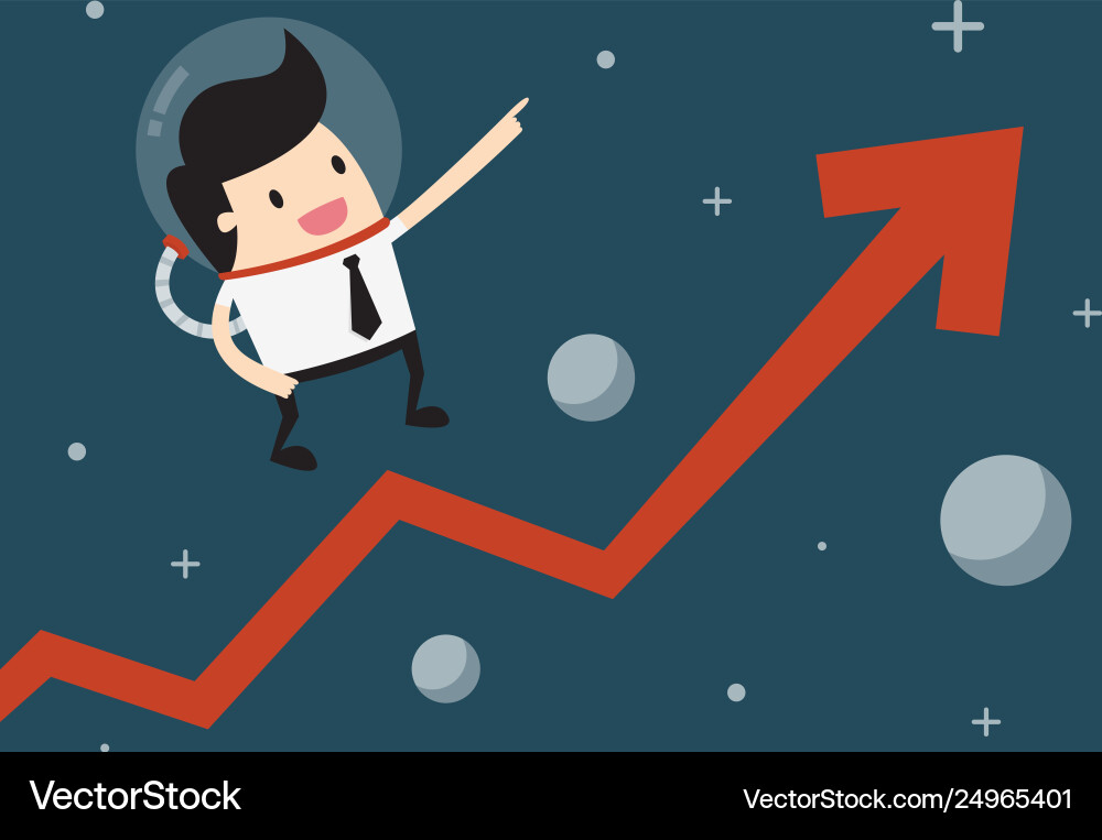 Super growth Royalty Free Vector Image - VectorStock