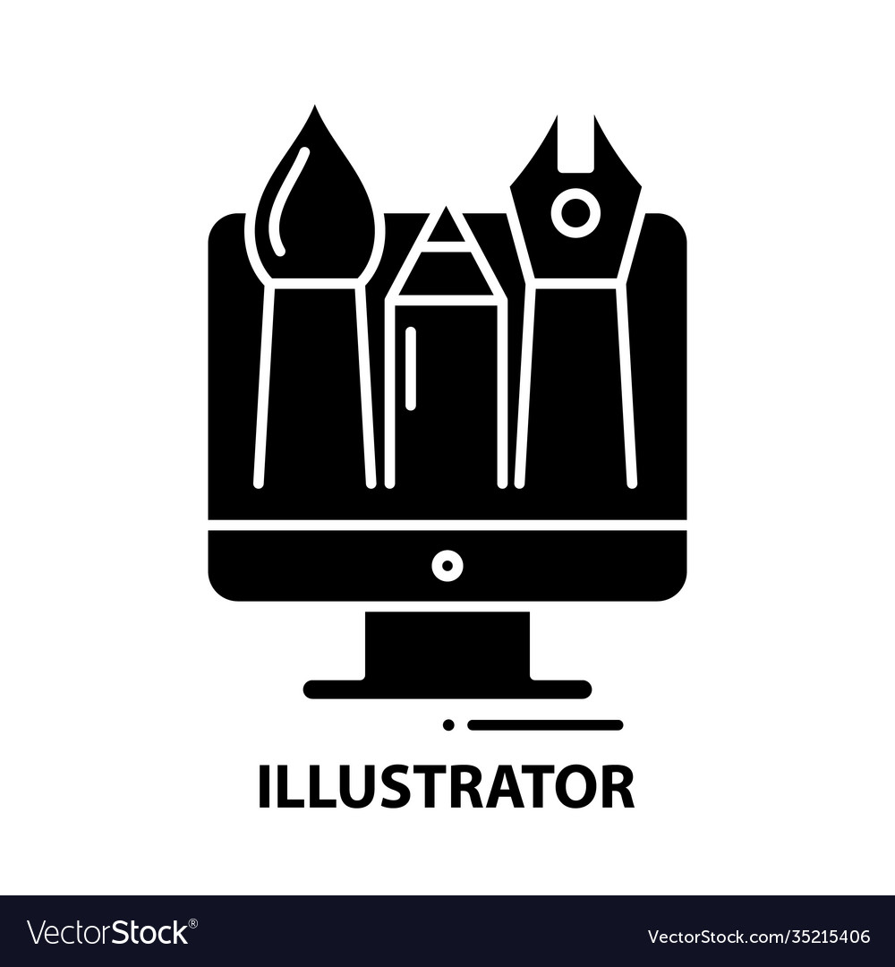 Icon black sign with editable Royalty Free Vector Image