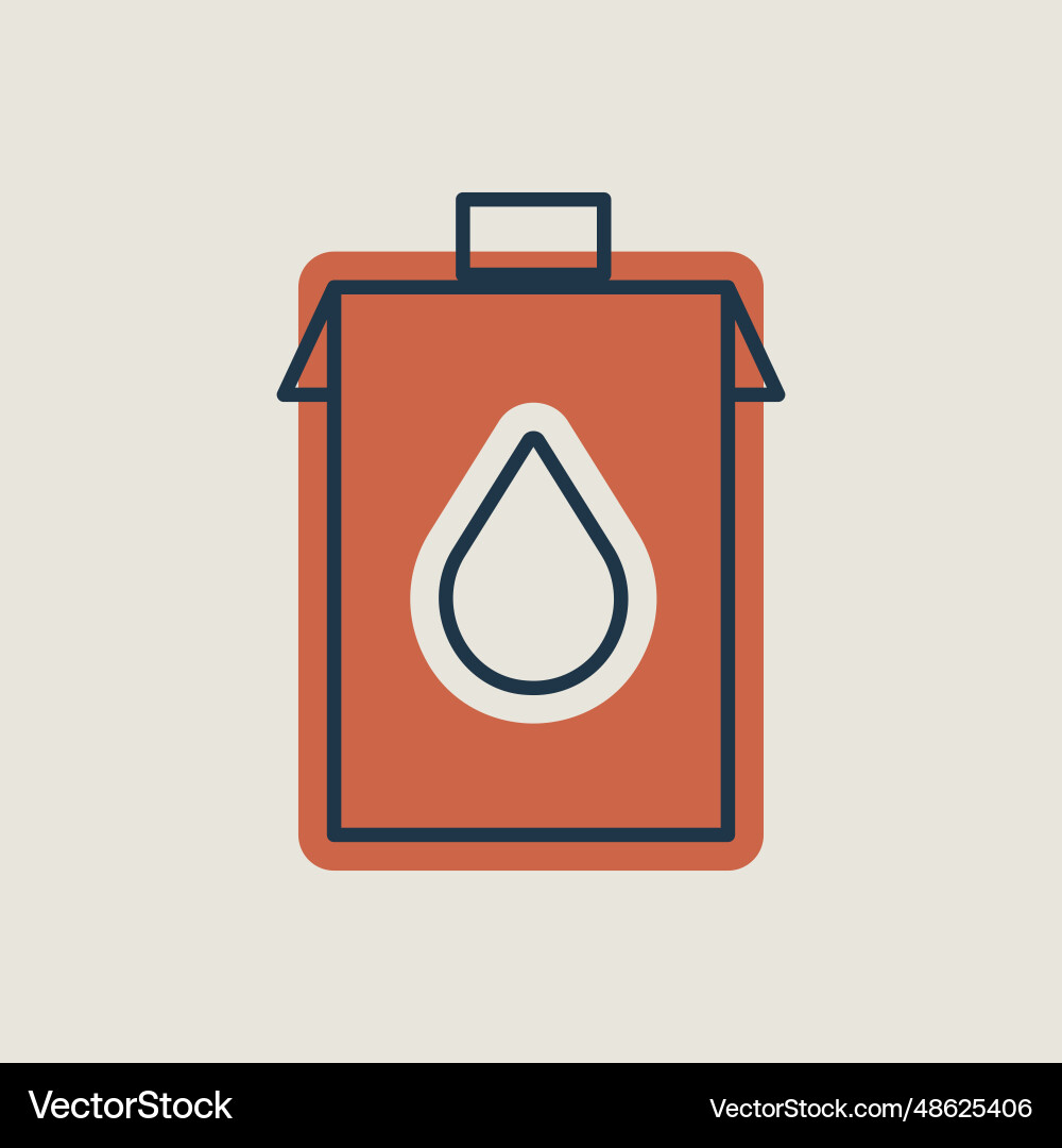 Milk box icon dairy product sign Royalty Free Vector Image