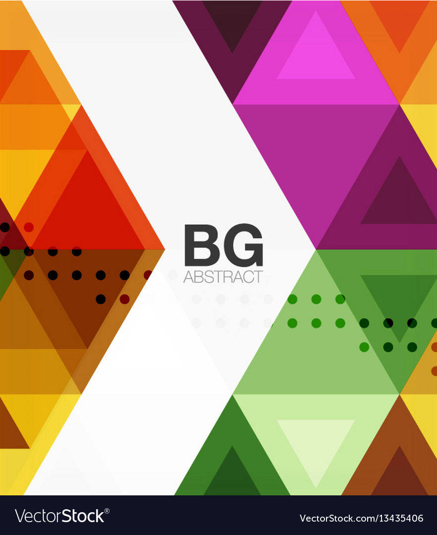 Modern geometry background Royalty Free Vector Image