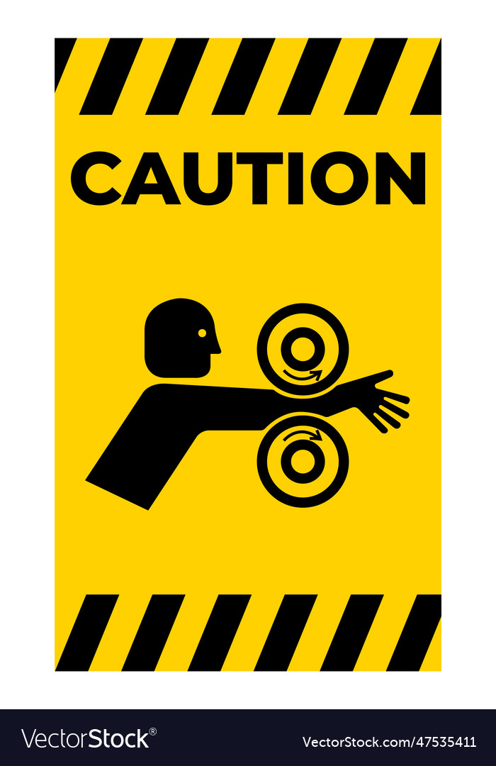 Arm Entangle Rollers Right Symbol Sign Isolate Vector Image 