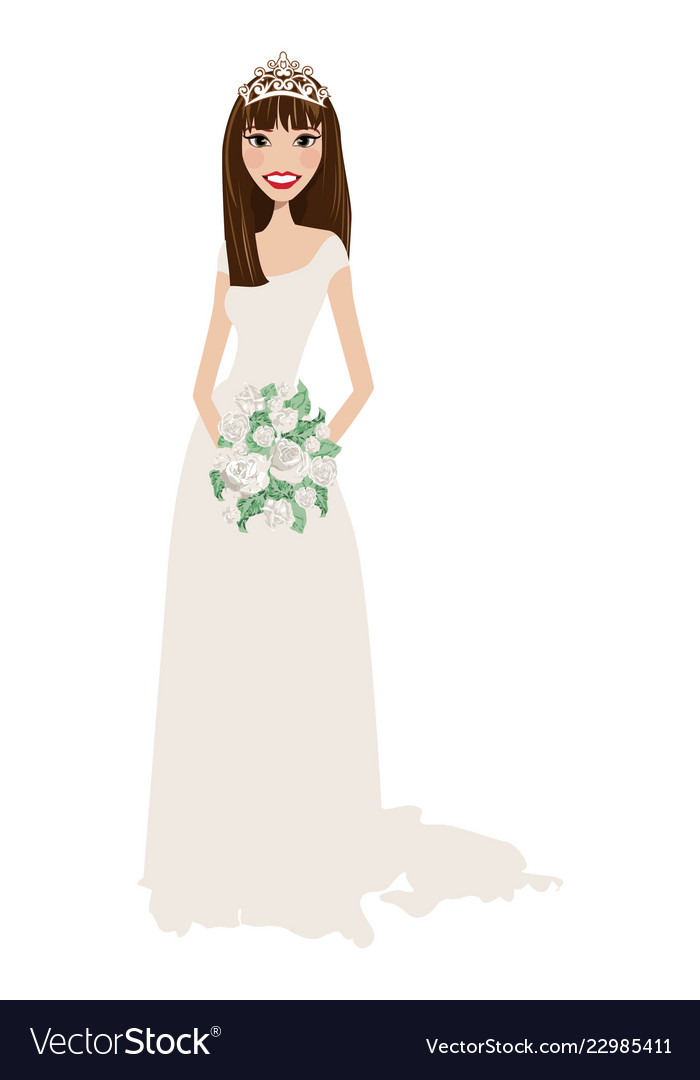 Bride Royalty Free Vector Image - VectorStock