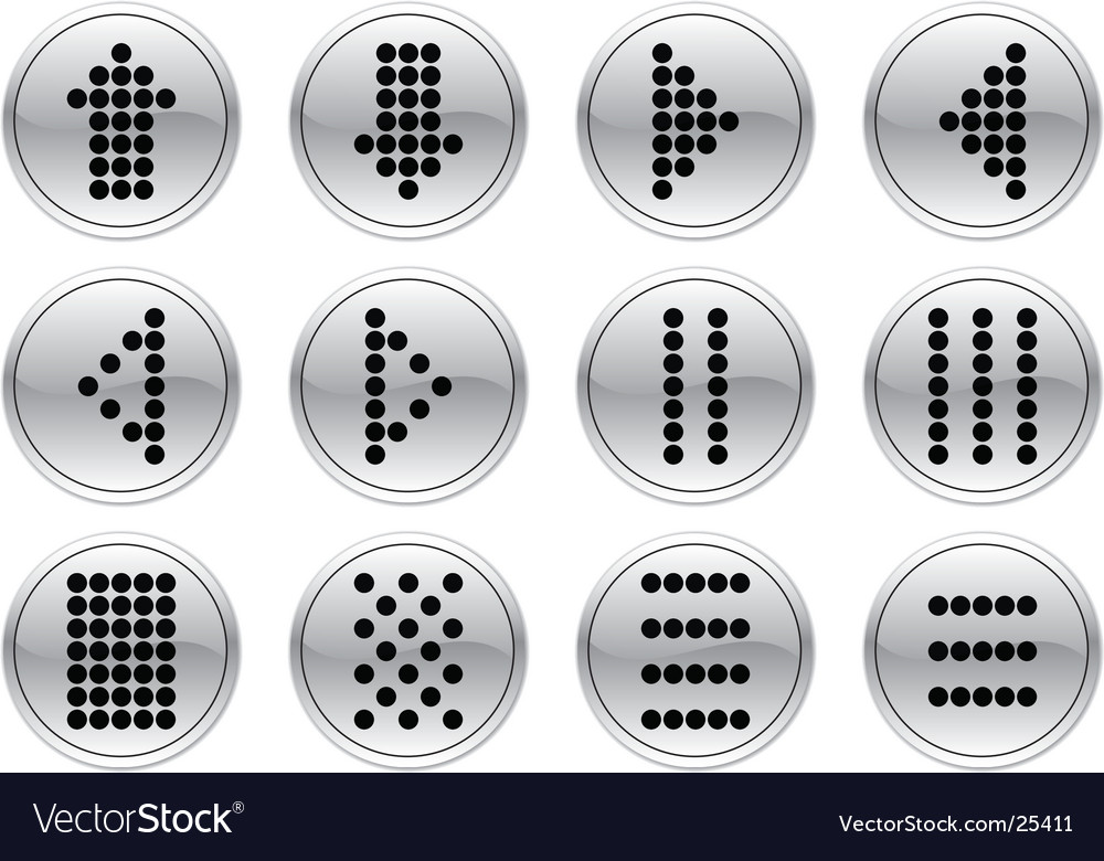 Matrix Symbols Icon Royalty Free Vector Image - Vectorstock