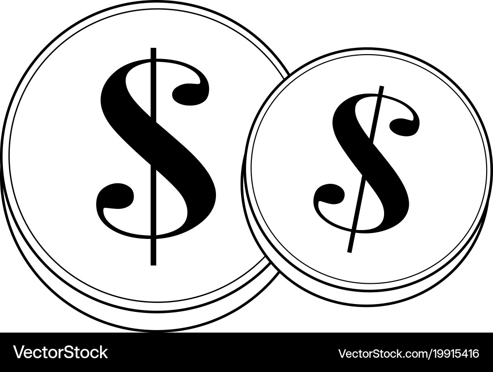 Abstract money object Royalty Free Vector Image